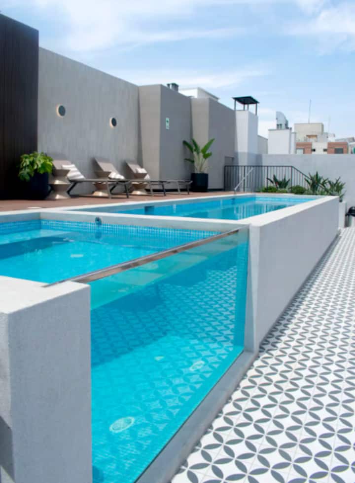 Beautiful • Great Location Miraflores • Pool & Gym - Lima