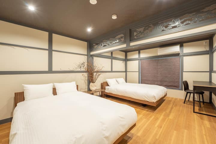 阿倍野駅 徒歩2分/ 最大8名 / 3寝室 / 家具家電設備充実 / 大阪観光・中長期滞在に最適 - Japan