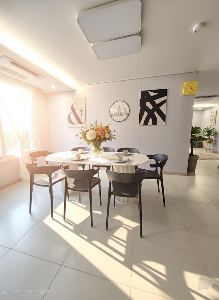 신축|엘레베이터|지하철(솔샘역)도보 5분|방4개·화장실2개| - Séoul