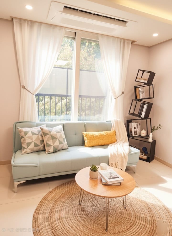 신축|엘레베이터|지하철(솔샘역)도보 5분|방4개·화장실2개| - Séoul