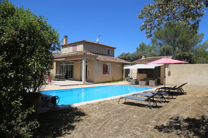 Maison Méridionale Avec Piscine - Montpezat