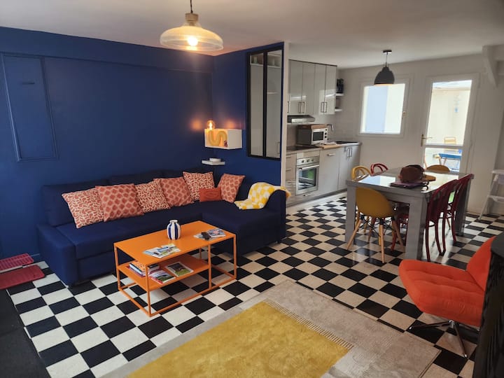 La Fécampette - 4 éToiles Maison Pop, Plage à Pied - Fécamp