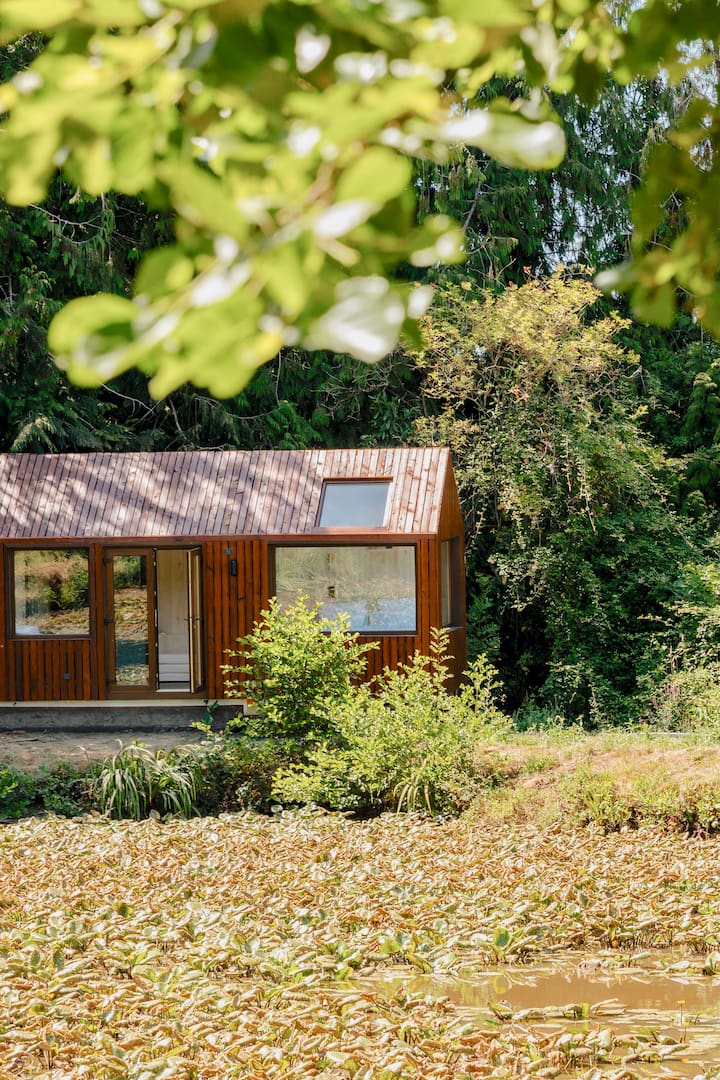 Tiny House Pampa Lodges - éTang & Bain Nordique - Sarthe