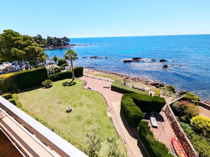 Studio Pour 4 Face à La Mer Terrasse Et Parking - Cap Estérel