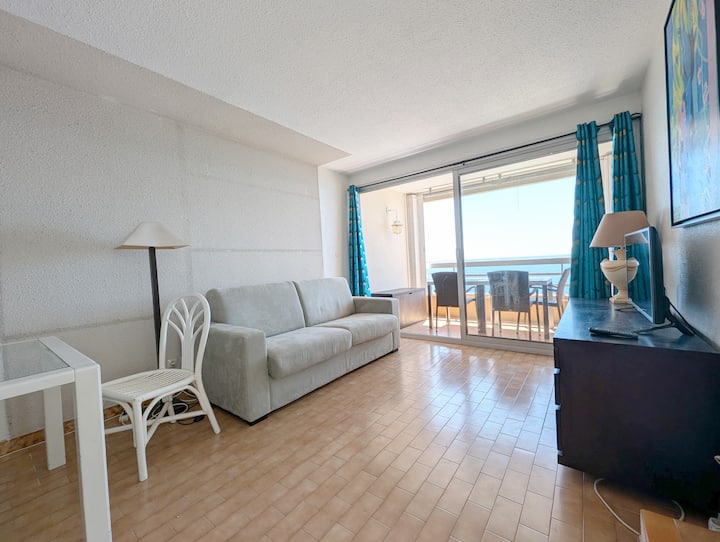 Studio Pour 4 Face à La Mer Terrasse Et Parking - Agay