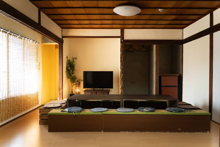 4ldk/140㎡/taisho 7/ Usj 25/ Namba 20 / 9 Beds - Osaka