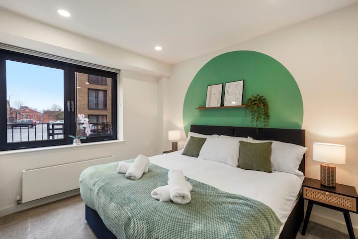 10%off|7nightsonly|contractors|parking|wifi|2bdr - Bedford