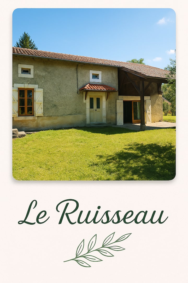 Gîte Le Ruisseau, Parenthèse Au Bord De L'eau - Saint-Gaudens