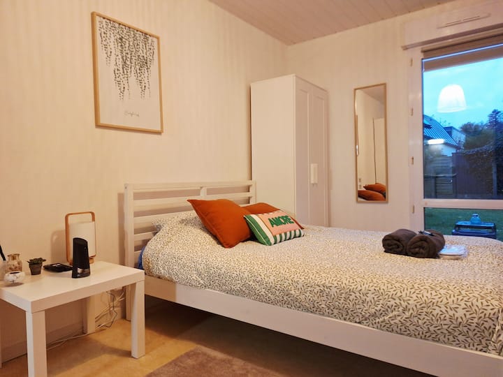 Le Cocon Vert - Studio Et Son Jardinet - Bruz