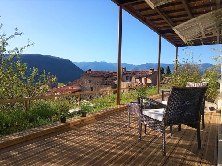 Appartement Au Calme Et Belle Vue - Le Vigan