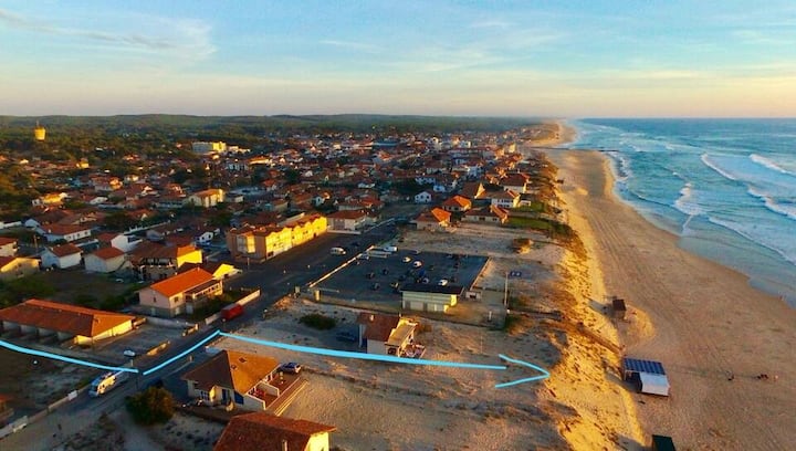 Océan à 50 M, Perle Rare - Plage Remember - Mimizan Plage