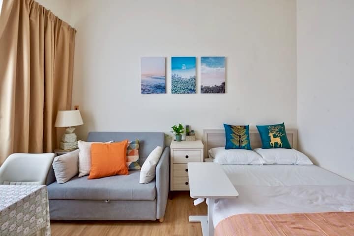 Modern Studio • City View • 1 Min To Mrt Guting - Taipei City