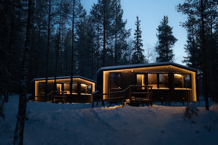 New Ylläs Cabin Skibus Route | Nature Adventures - Äkäslompolo