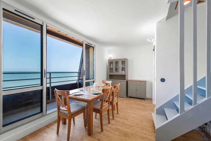 Bleu Horizon 2p Vue Mer D’exception - Cabourg