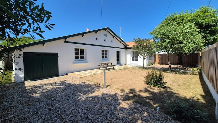 Villa 3 Chambres Climatisée à 600 M De La Plage - Biscarrosse