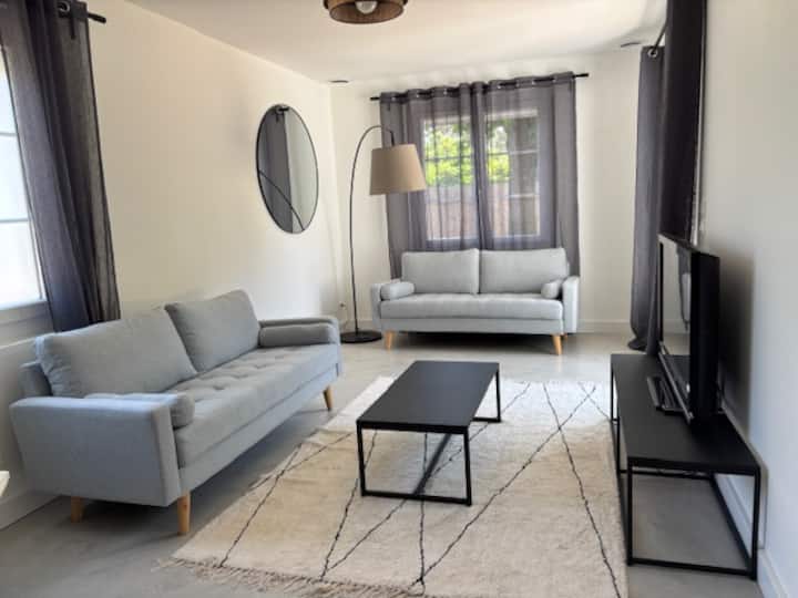 Villa 3 Chambres Climatisée à 600 M De La Plage - Biscarrosse
