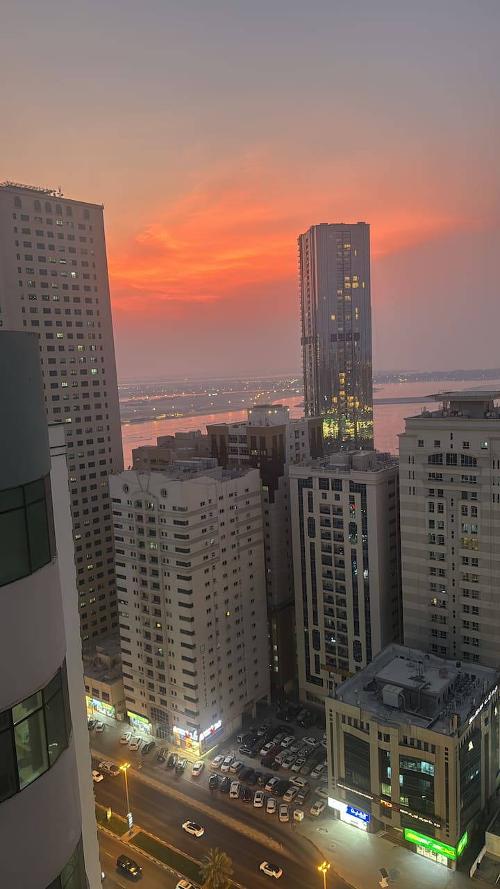 Amazing Privet Room With Wonderful View - Sharjah