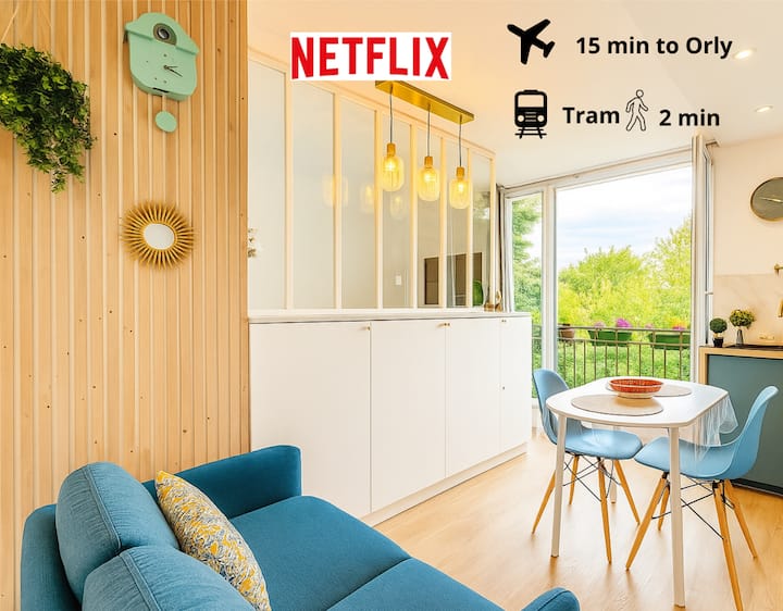 Studio Cosy - Tram à 2 Min - Vitry Sur Seine - Vitry-sur-Seine