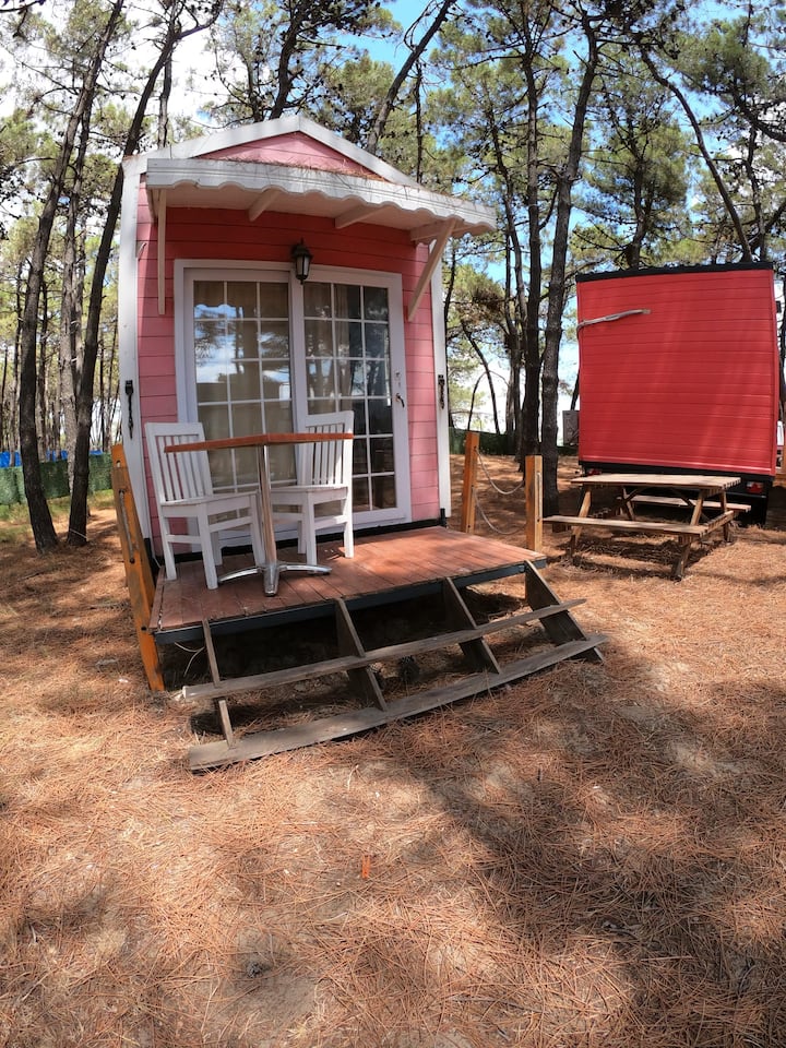 Pembe Tiny House - Erikli