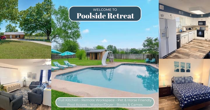 Pet & Horse-friendly Country Retreat With Pool - Wichita Falls, TX