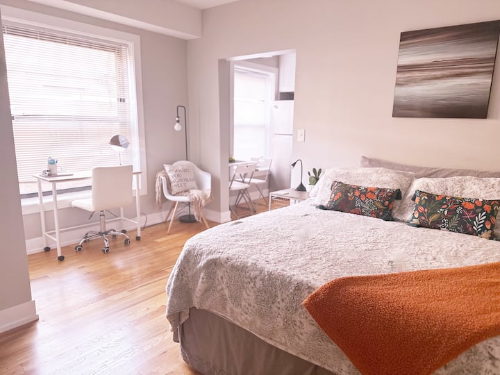 Cozy And Spacious Studio 13”  Walking To Wrigley - Chicago, IL