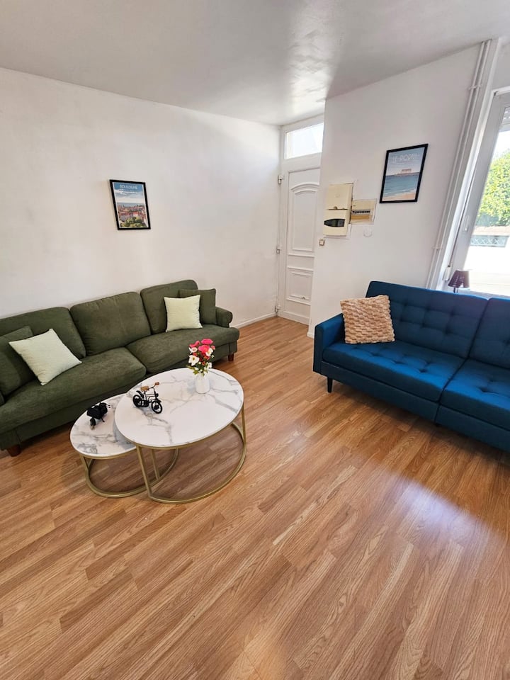 Maisonnette Duplex Avec Jardin - Équihen-Plage