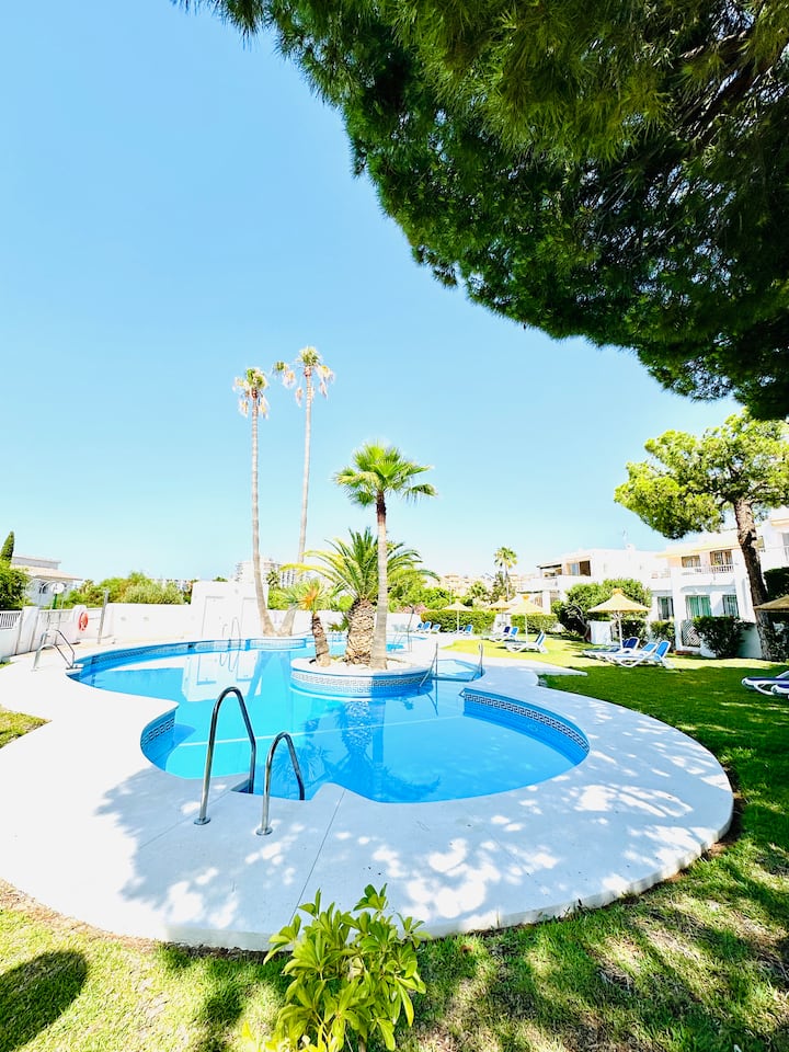 Casa Paraíso Blanco|garden|pool|terrace|sea View - Nerja