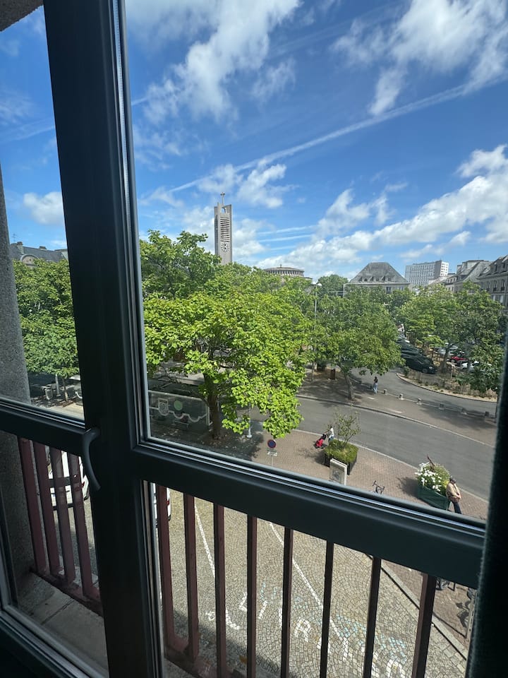 Vue Place Alsace-lorraine - Lanester