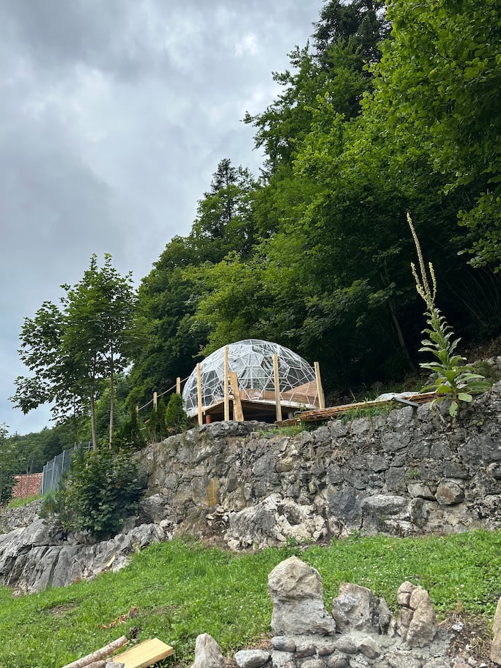 Glamping Bubble Outdoor Zelt - Hasliberg