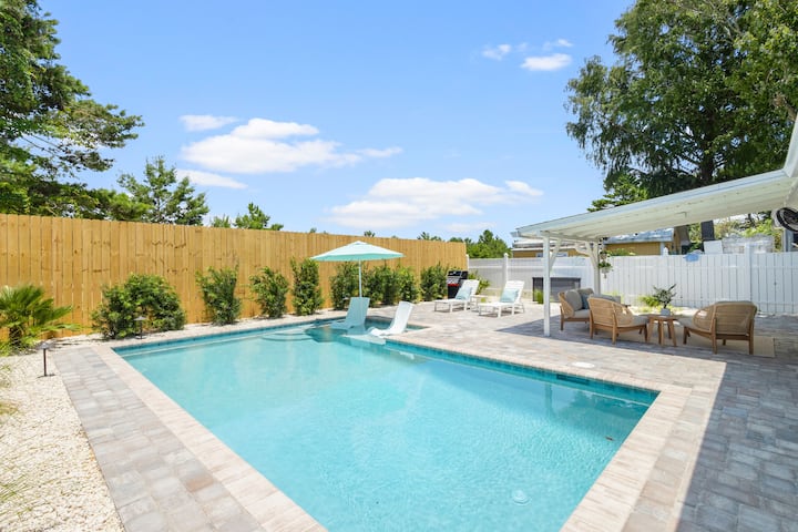 Private Heated Pool+walk To Beach+5 Min To 30a - Rosemary Beach, FL