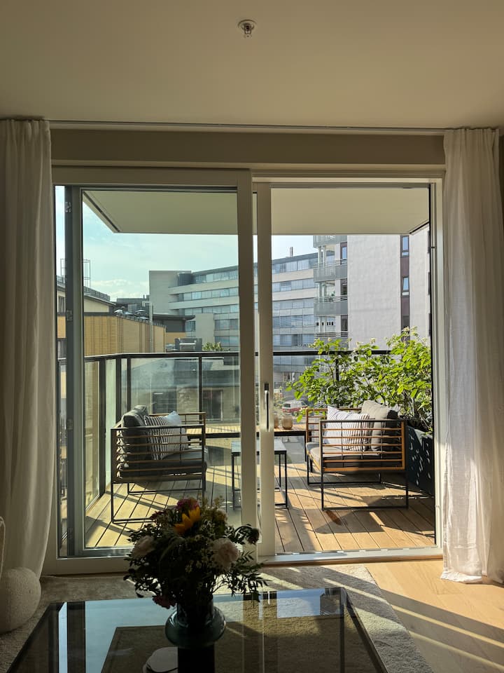 Sentral Og Moderne På Majorstuen - Oslo