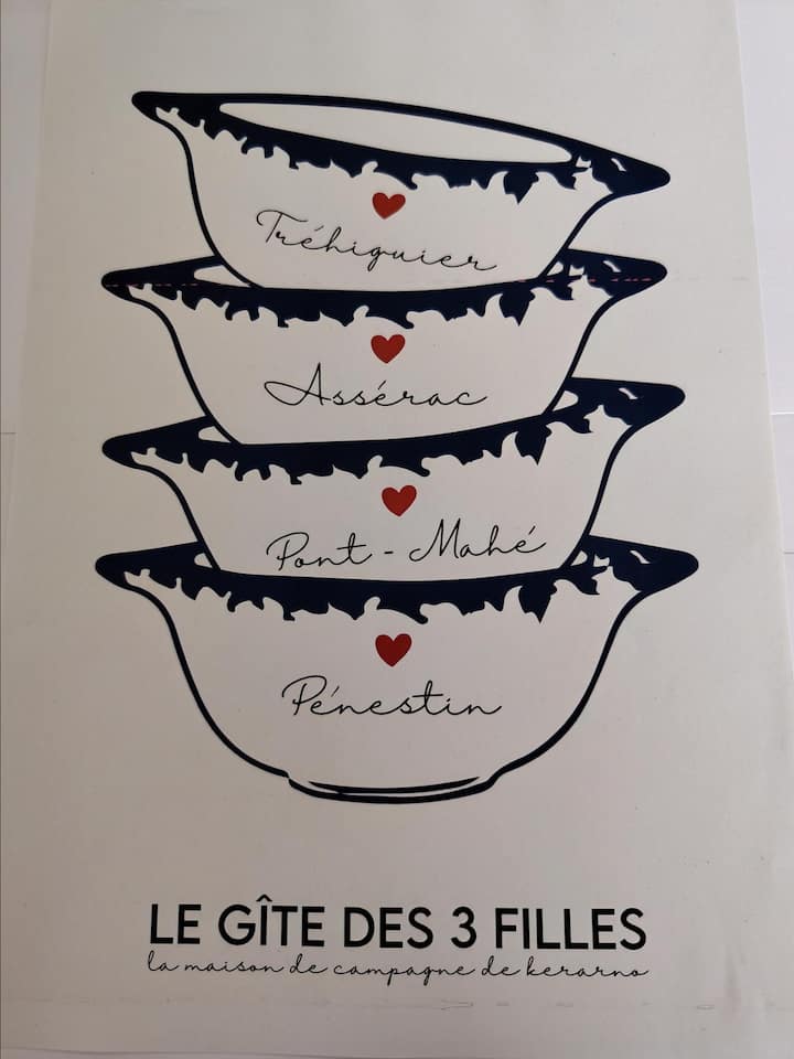 Gite "Les 3 Filles" à Assérac - Pénestin