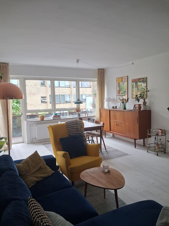 Lys Og Hyggelig Lejlighed Med Altan - Copenhaguen