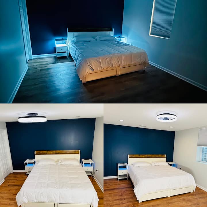 The Luxe Basement Nest - Manassas, VA
