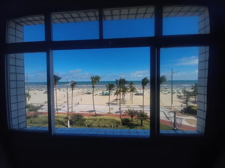 Linda Vista Para A Praia Da Tupi - Praia Grande