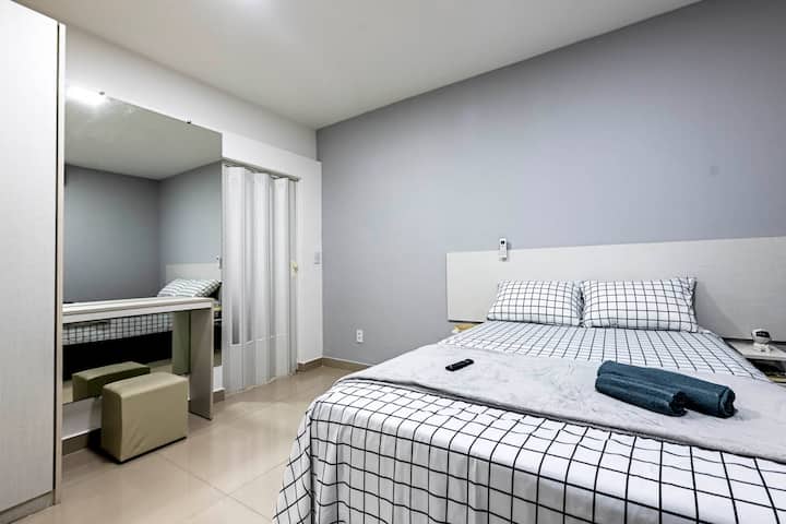 07, Loft Casal Com Ar Condicionado Quente E Frio ! - Sorocaba