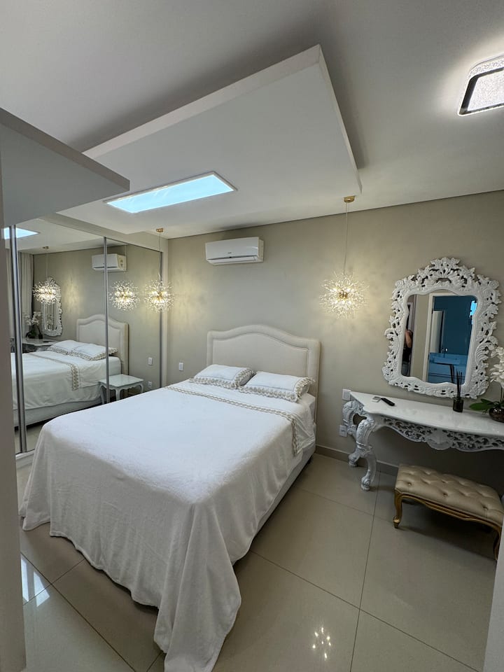 Lindo Apto Todo Climatizado Decorado, Elevador 101 - Ipatinga