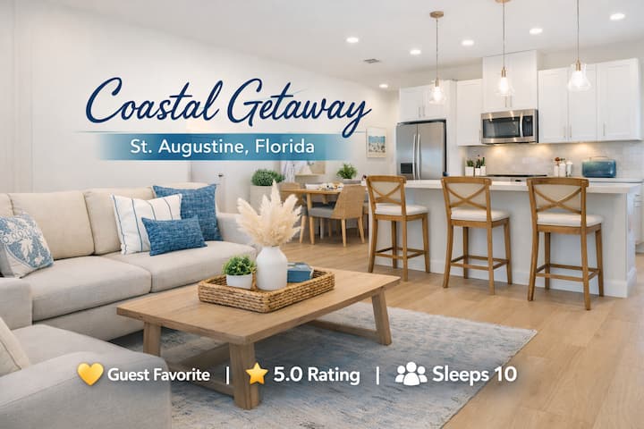 St. Augustine Gem • Pets, Ev, Family‑ready - St. Augustine, FL