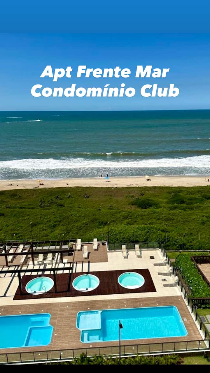 Apt Incrível Em Cond Club Frente Mar 06x S/ Juros - Barra Velha
