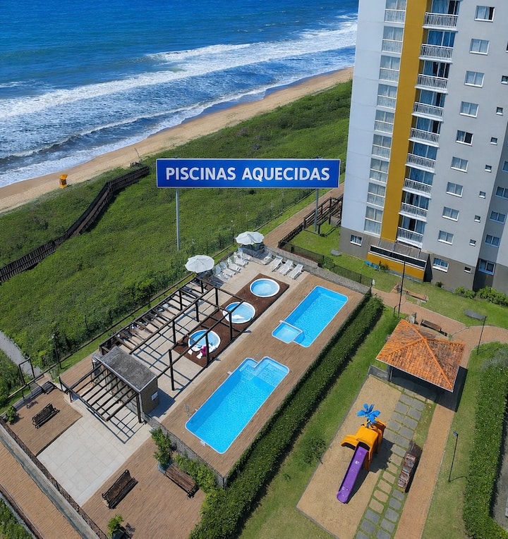 Apt Incrível Em Cond Club Frente Mar 06x S/ Juros - Barra Velha