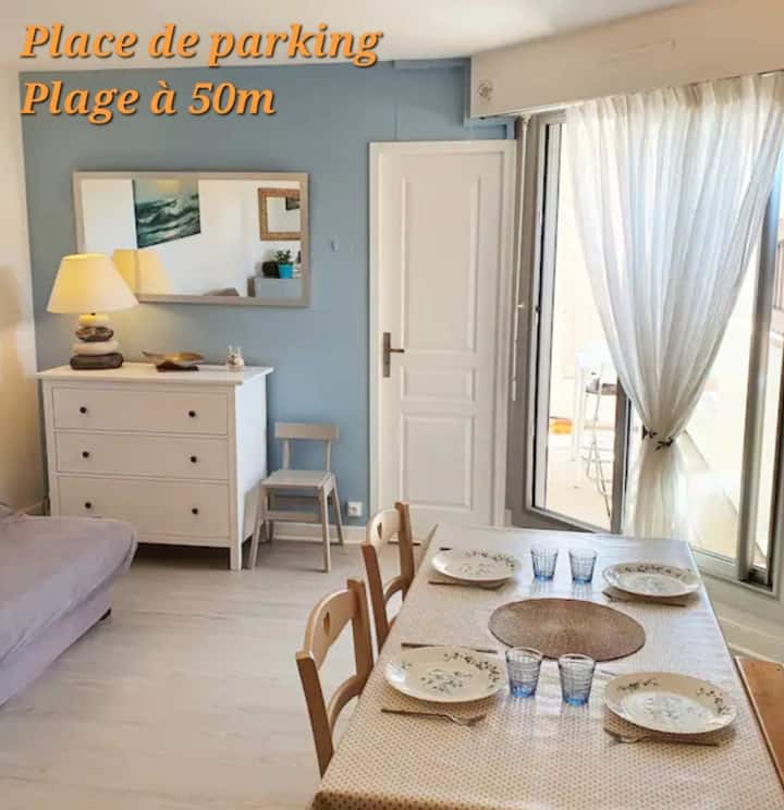 T2 Plage+place De Parking Sous-sol - Capbreton