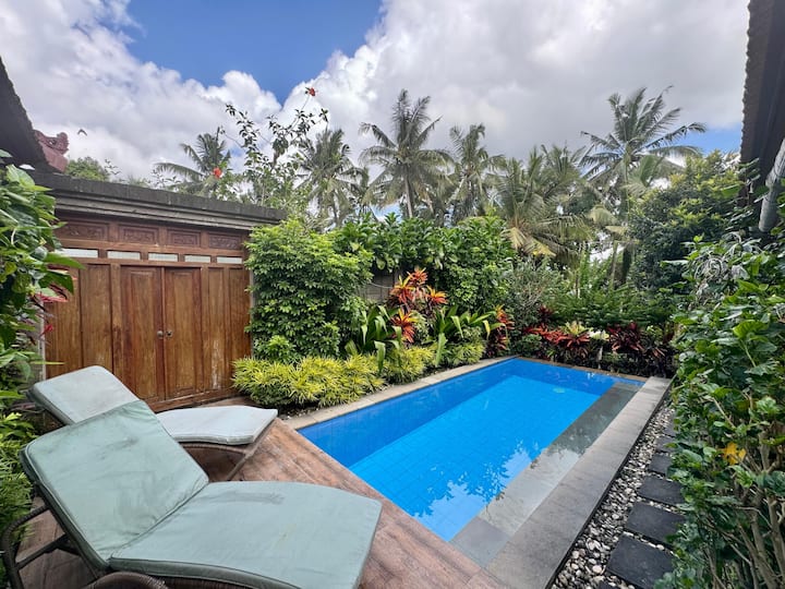 Rumah Taman Kutuh With Private Pool & Kitchen@ubud - Ubud