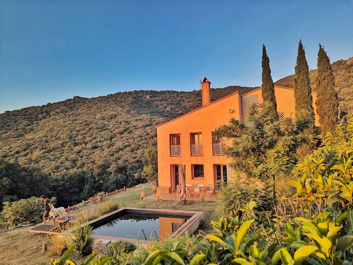 Vue Mer - Mas D’en Selve - Domaine D’exception - Pyrénées-Orientales