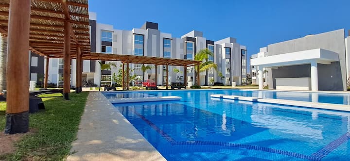 Hermoso Departamento Punta Mar Acapulco Diamante - Acapulco