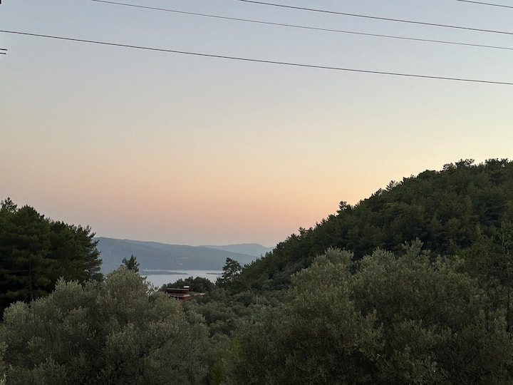 Akyaka’da Deniz Manzaralı Villa - Akyaka