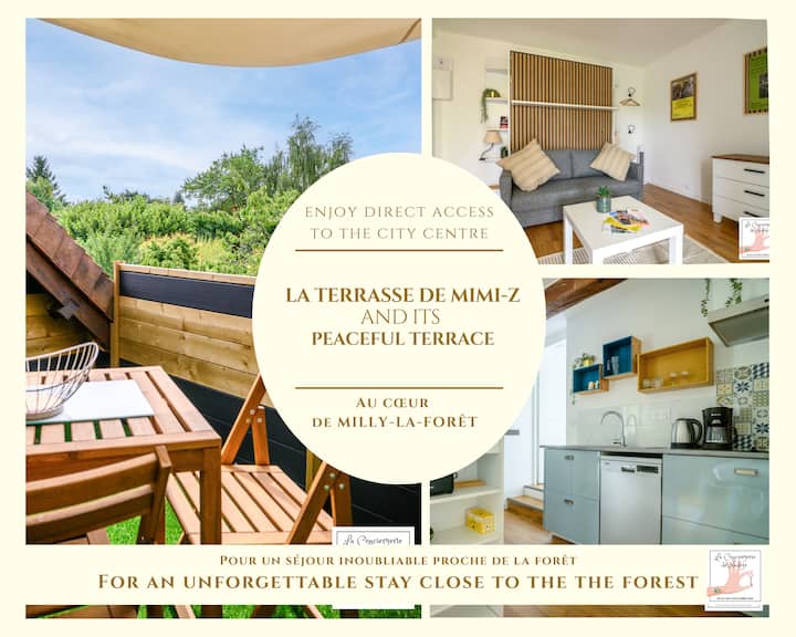 Coin De Paradis Et Sa Terrasse Au Coeur De Milly - Milly-la-Forêt