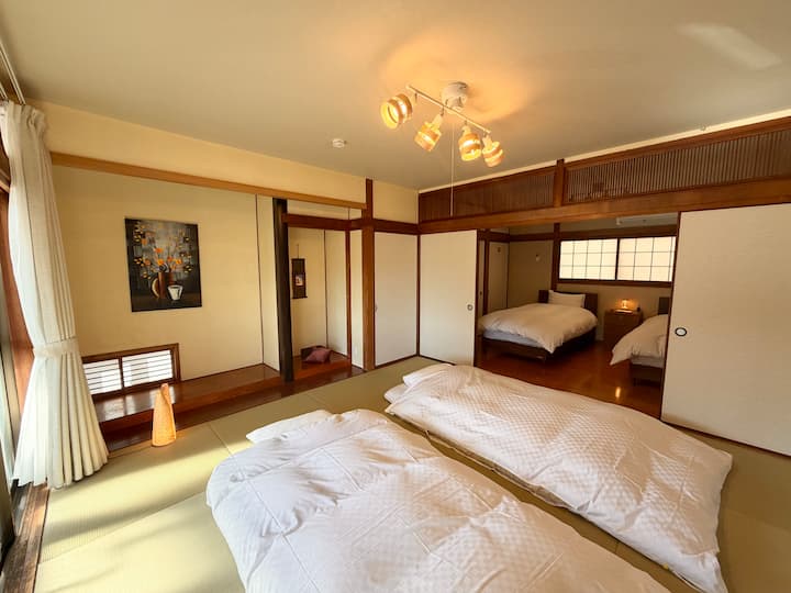 【熊本】一棟貸切｜最大6名｜家族・グループで広々ゆったり過ごせる宿｜かみくまハウス - Kumamoto