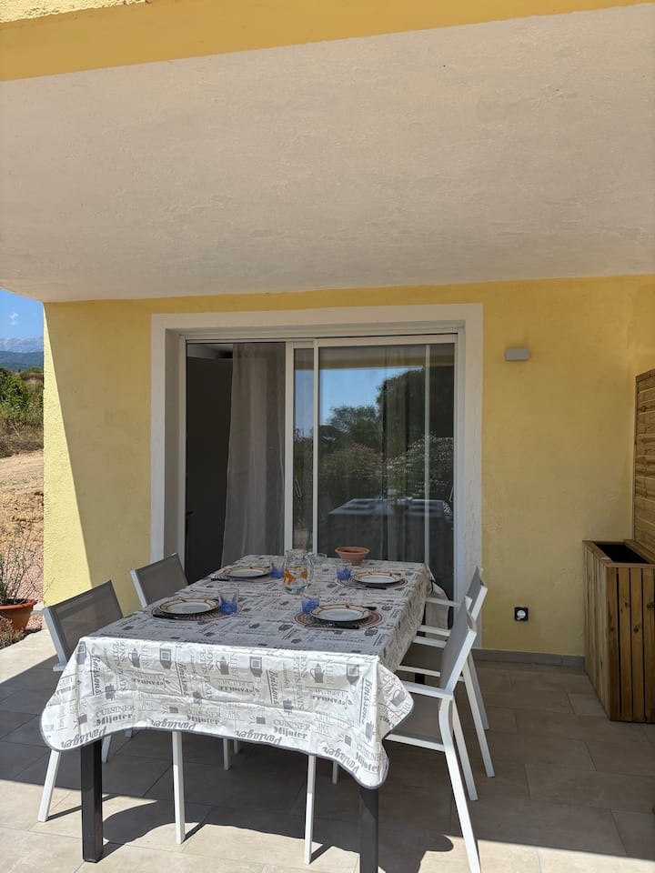 Corse : T2 Dans Villa Avec Piscine. - Corsica