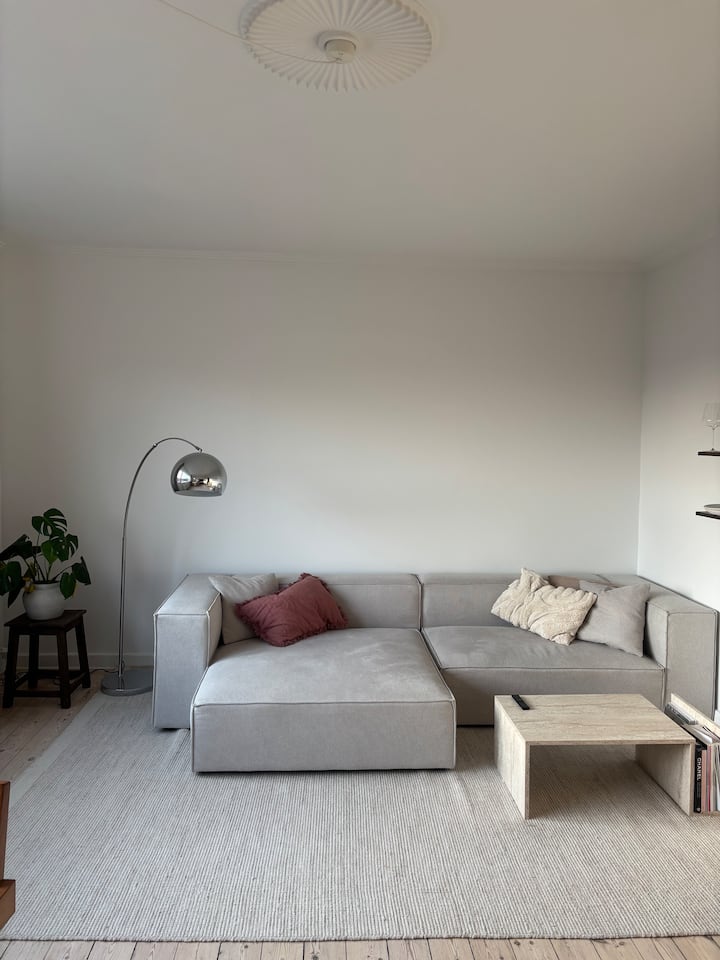 Stilren Central Lejlighed Med To Altaner - Copenhague