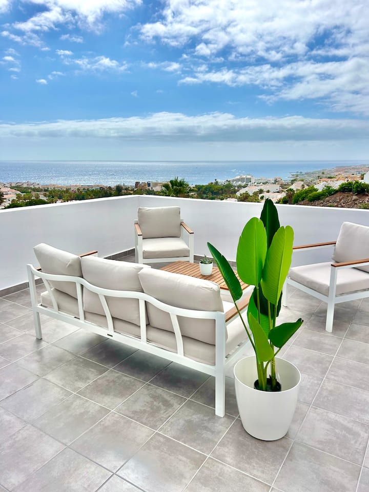 Tenerife South Luxury Ocean & Sunset View - Adeje
